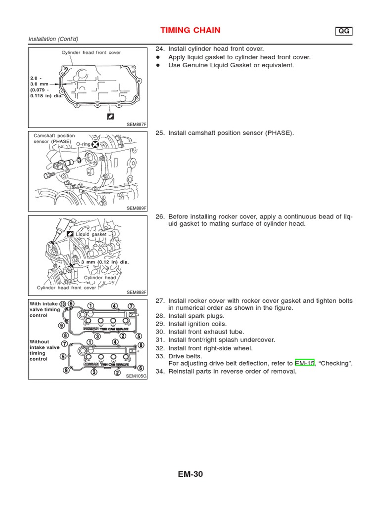 Nissan Almera n16 2001 Electronic Repair Manual 108 | PDF