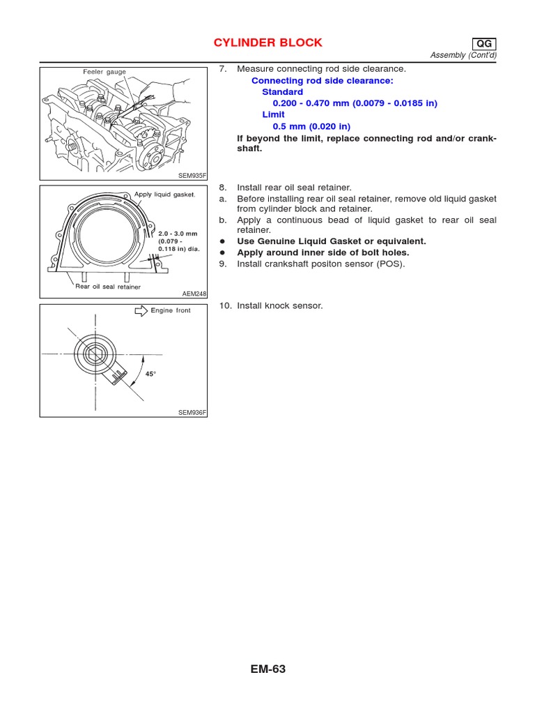 Nissan Almera n16 2001 Electronic Repair Manual 141 | PDF