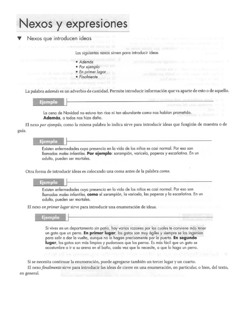Nexos Y Expresiones Pdf
