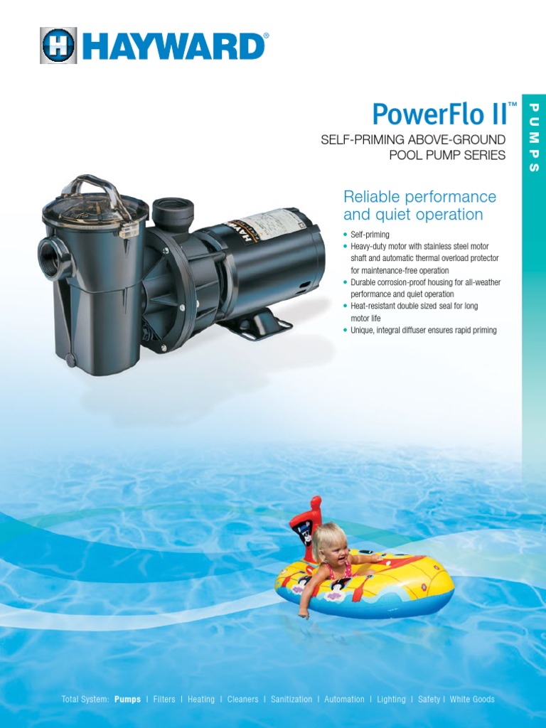 Curva Desempeño - Folleto - Power Flo - II | PDF | Pump | Mechanical ...