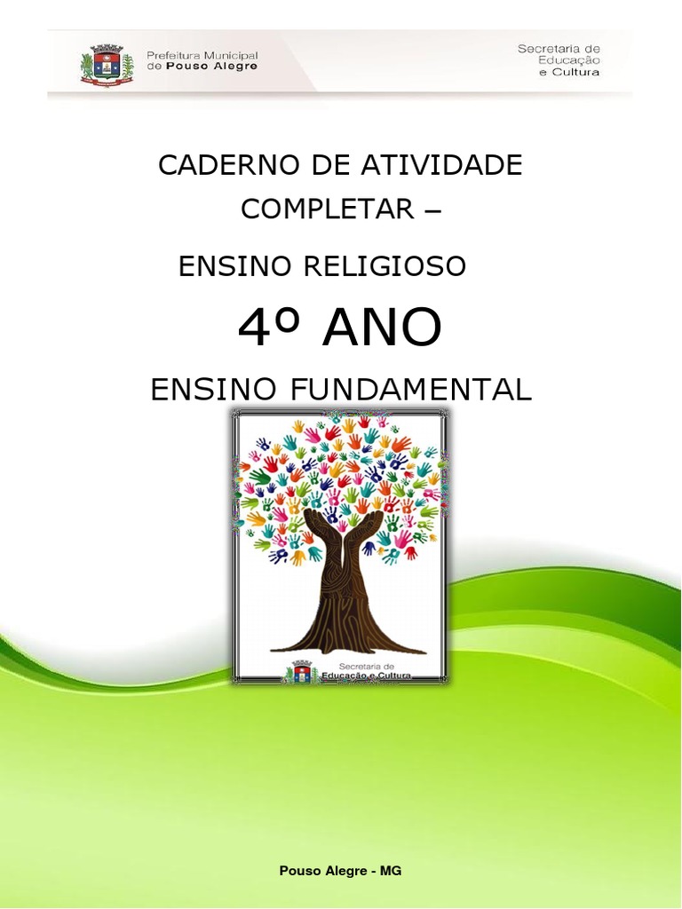 Caderno de Atividade Complementar Ensino Religioso 4 Ano | PDF | Science