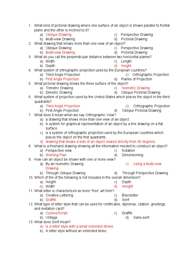 3RD Quarter Exam | PDF | Rectangle | Triangle