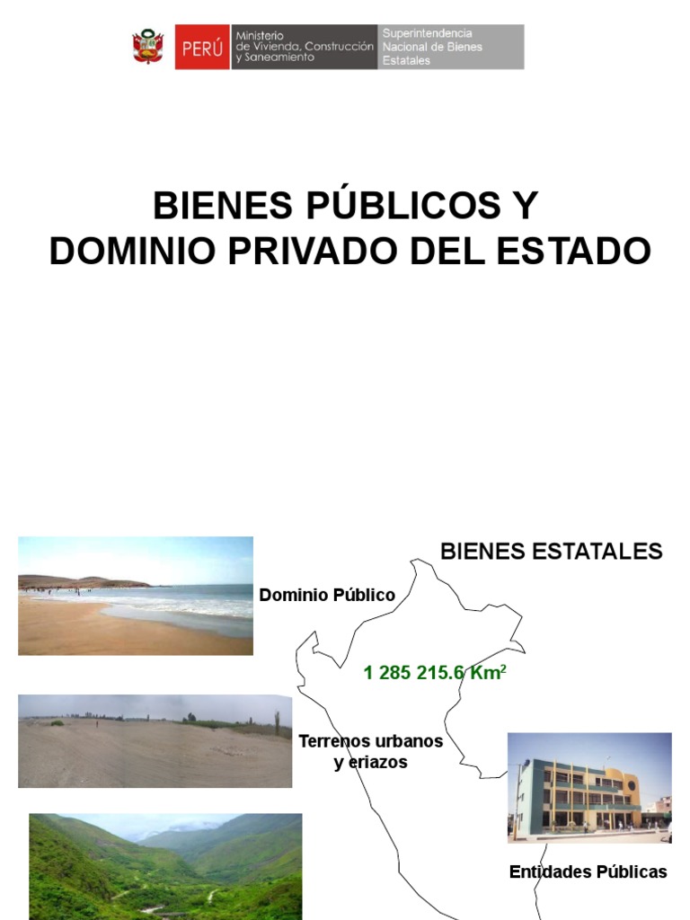 02.00 - Saneamiento - Bienes de Dominio Público y Privado | PDF ...