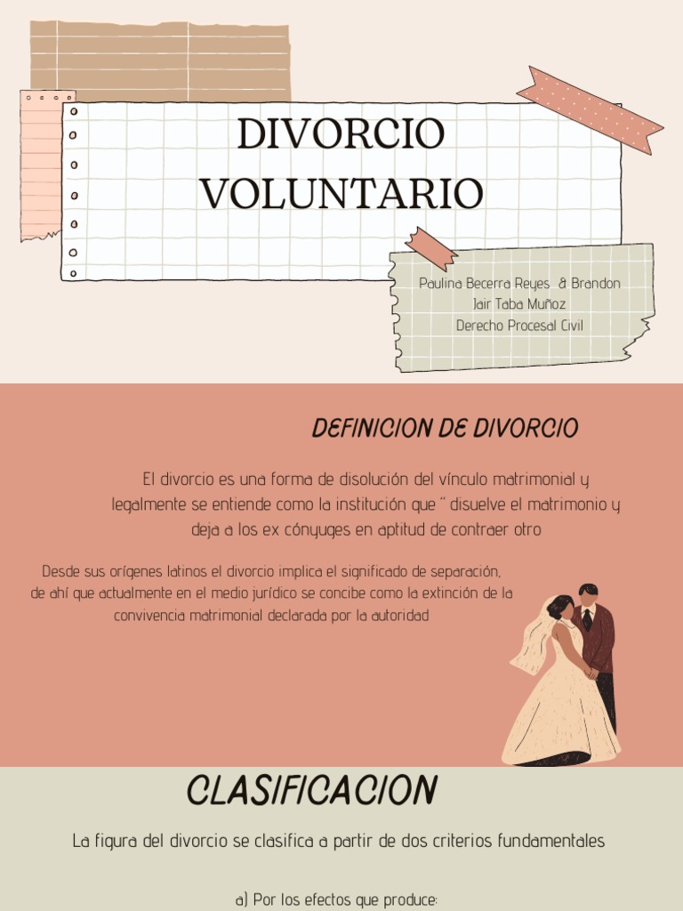 Divorcio Voluntario | PDF | Divorcio | Matrimonio