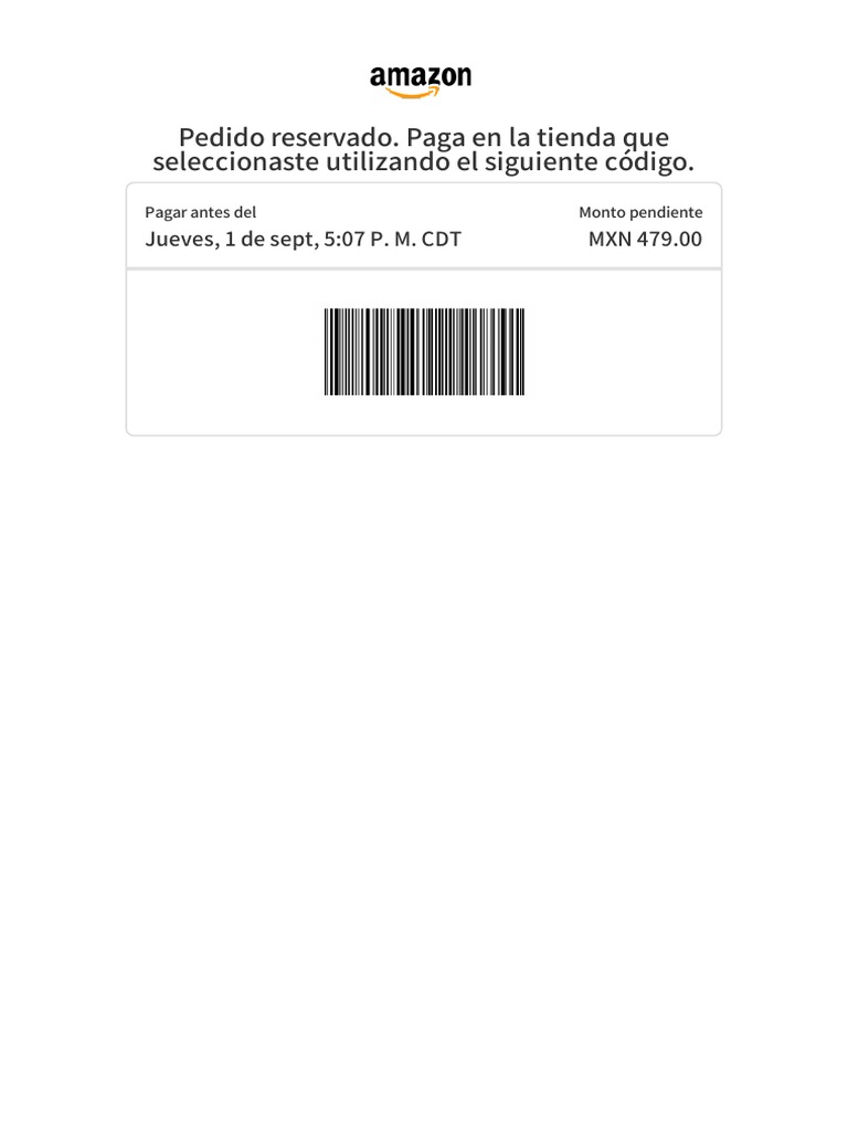 Codigo de Barras de Amazon | PDF