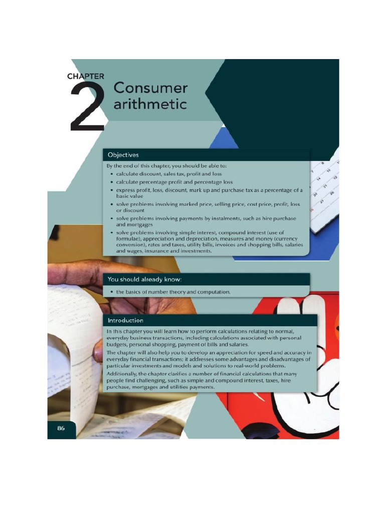 Consumer Arithmetic | PDF