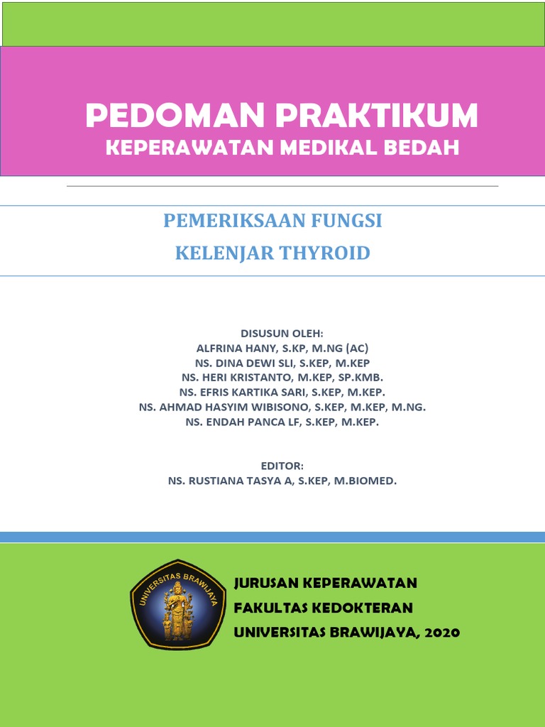 Panduan Praktikum Pemeriksaan Fisik Tiroid | PDF | Kesehatan Holistik