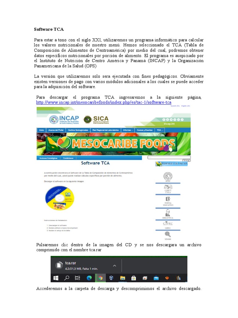 Software TCA | PDF | Archivo de computadora | Java (lenguaje de ...