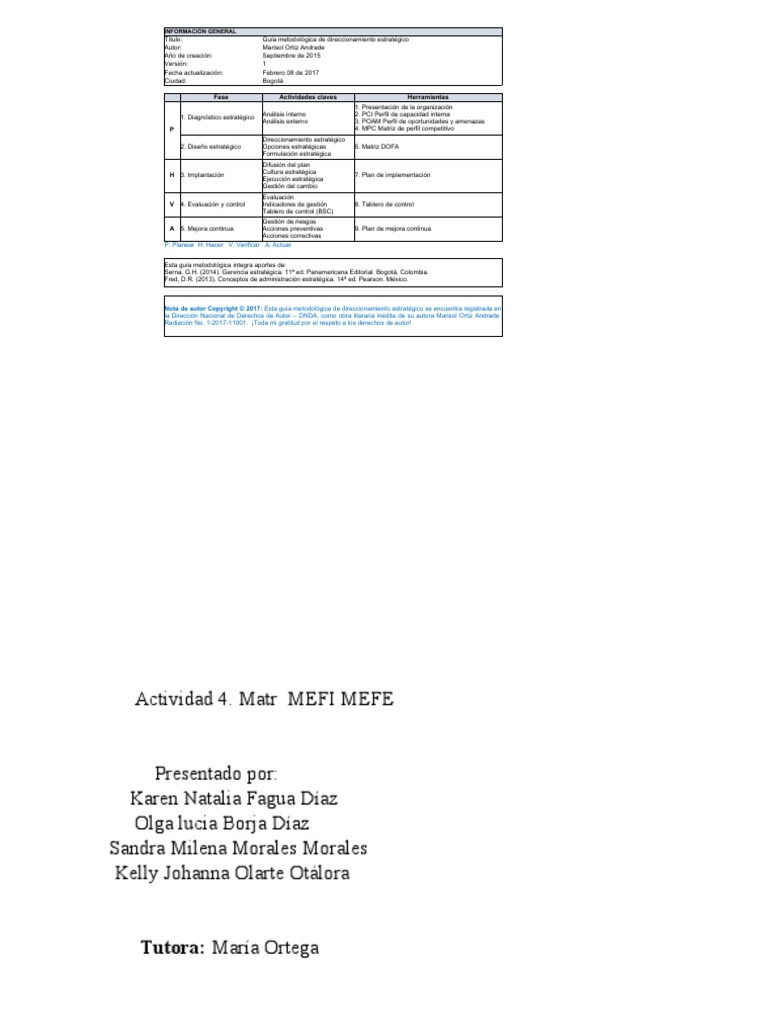 Actividad 4 MEFE - MEFI | PDF | Hospital | Business