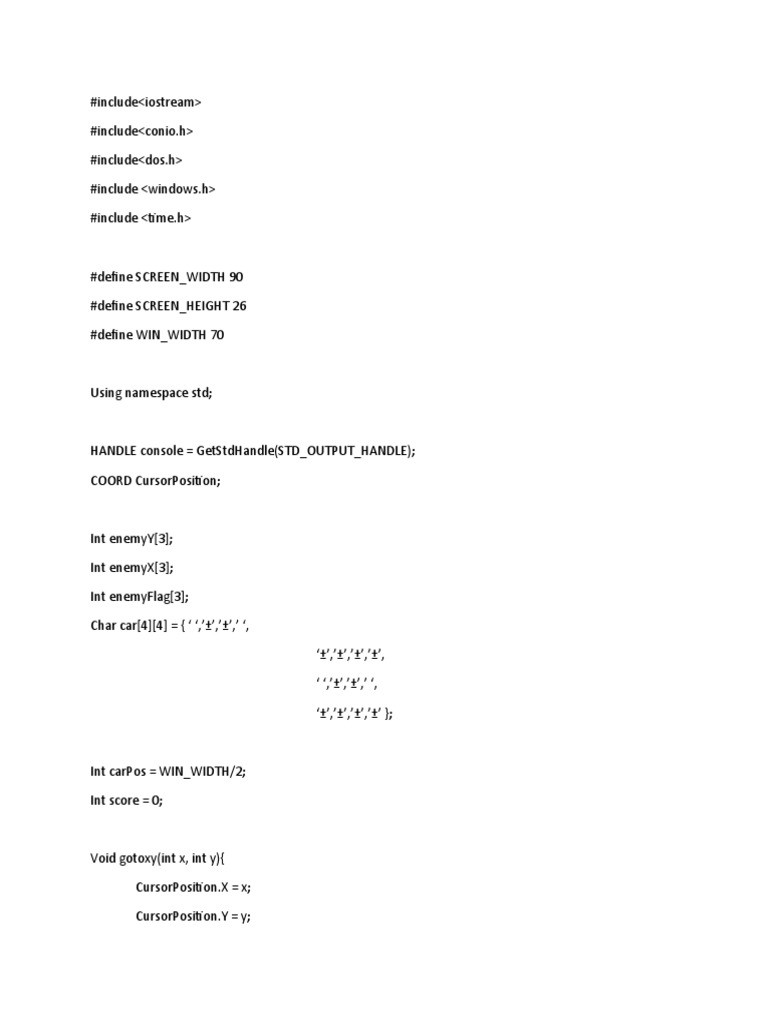C++ Code | PDF | Computer Programming | Object (Computer Science)