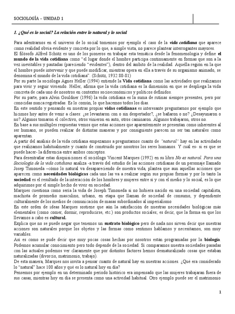 Qué Es Lo Social | PDF | Sociedad | Conocimiento