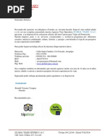 Formato de Rotulo - Shalom | PDF