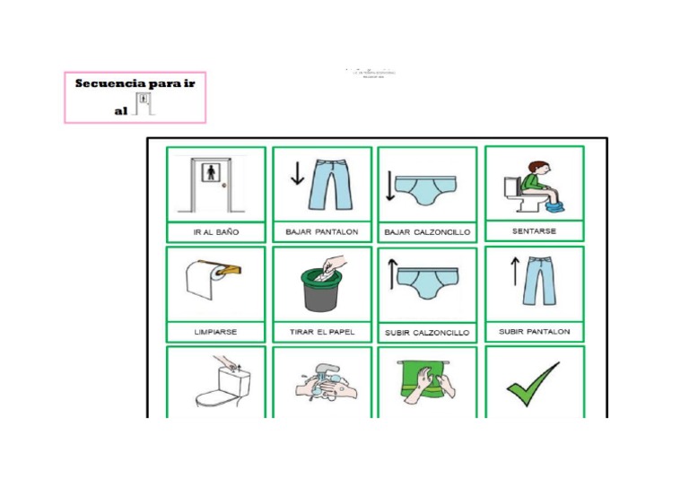 Secuencia de Ir Al Baño | PDF