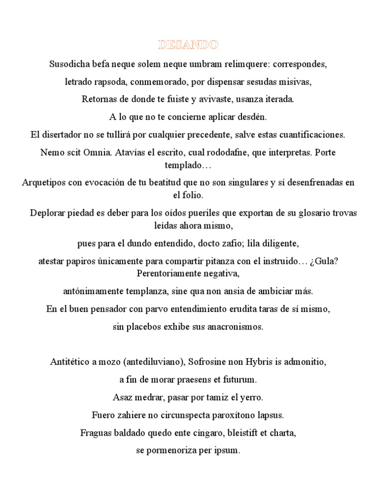 Desando | PDF | Religión y espiritualidad