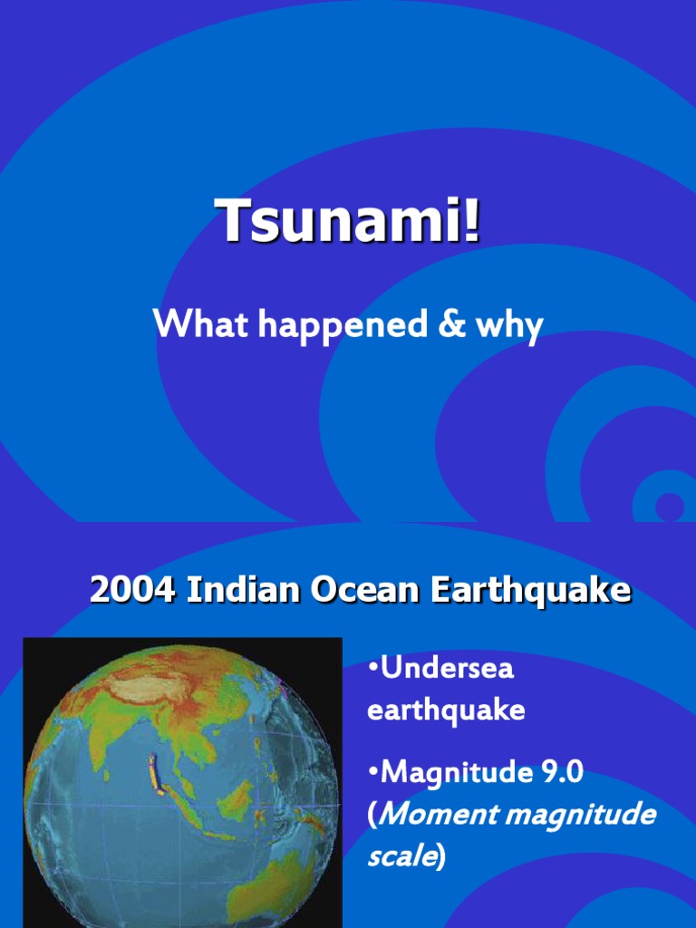 Tsunami! | Tsunami | Moment Magnitude Scale