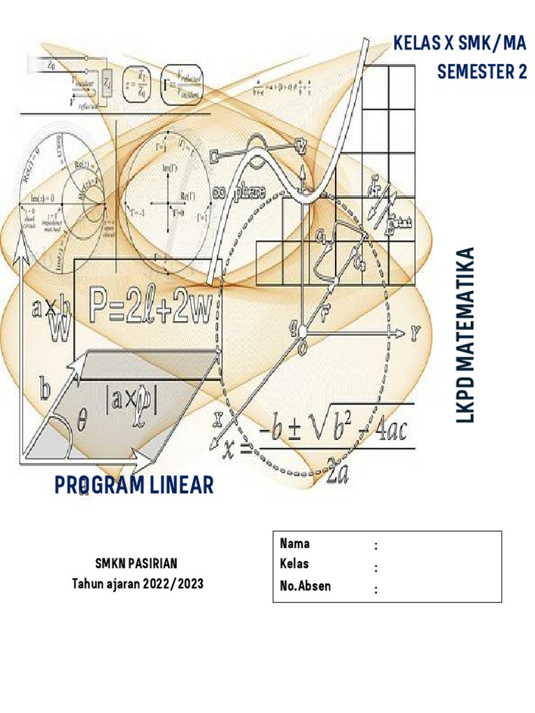 LKPD Sistem Pertidaksamaan Linear | PDF