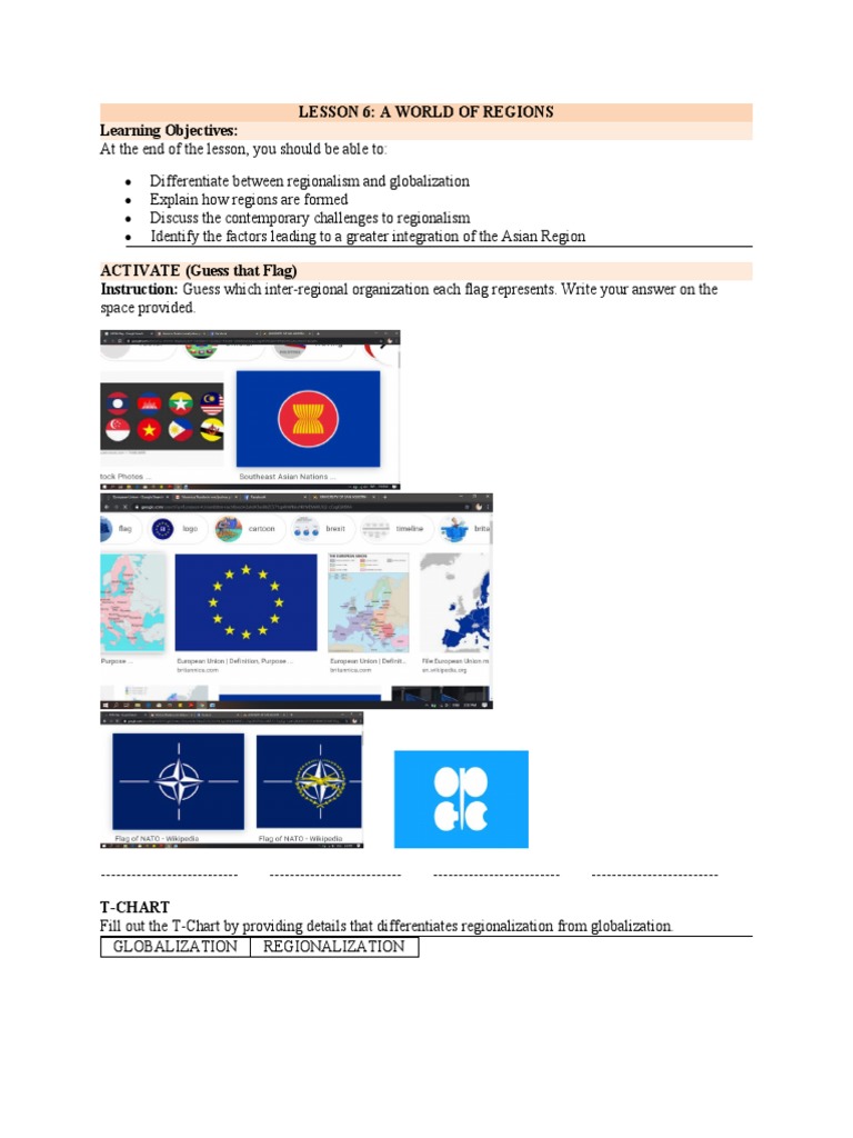 Lesson 6 TCW | PDF | Globalization | Eastern Bloc