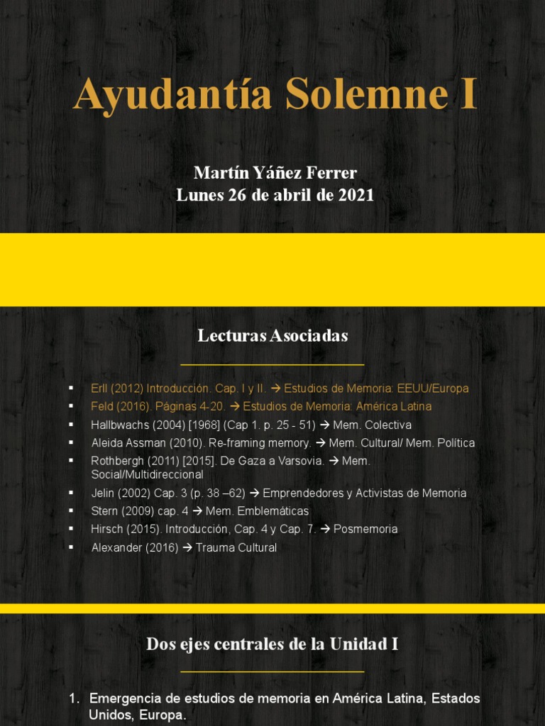 Ayudantía Solemne I Introducción Al Psicodiagnóstico UDP | PDF