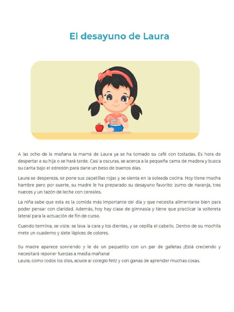 El Desayuno de Laura | PDF