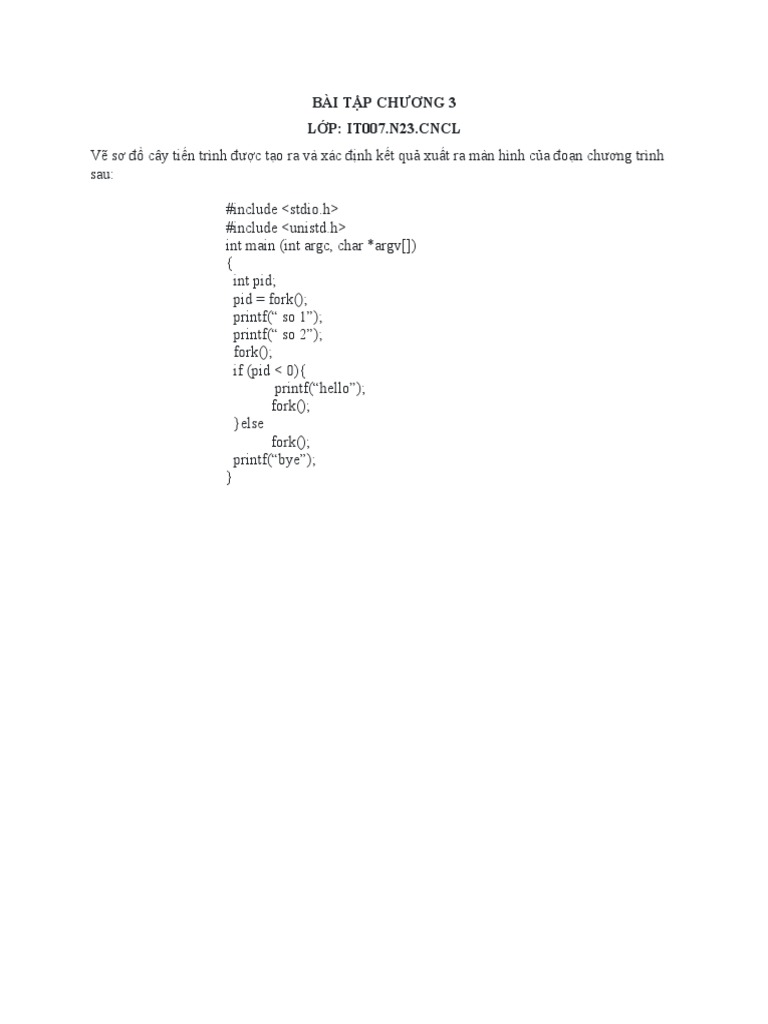 Bài Tập Chương 3 LỚP: IT007.N23.CNCL | PDF