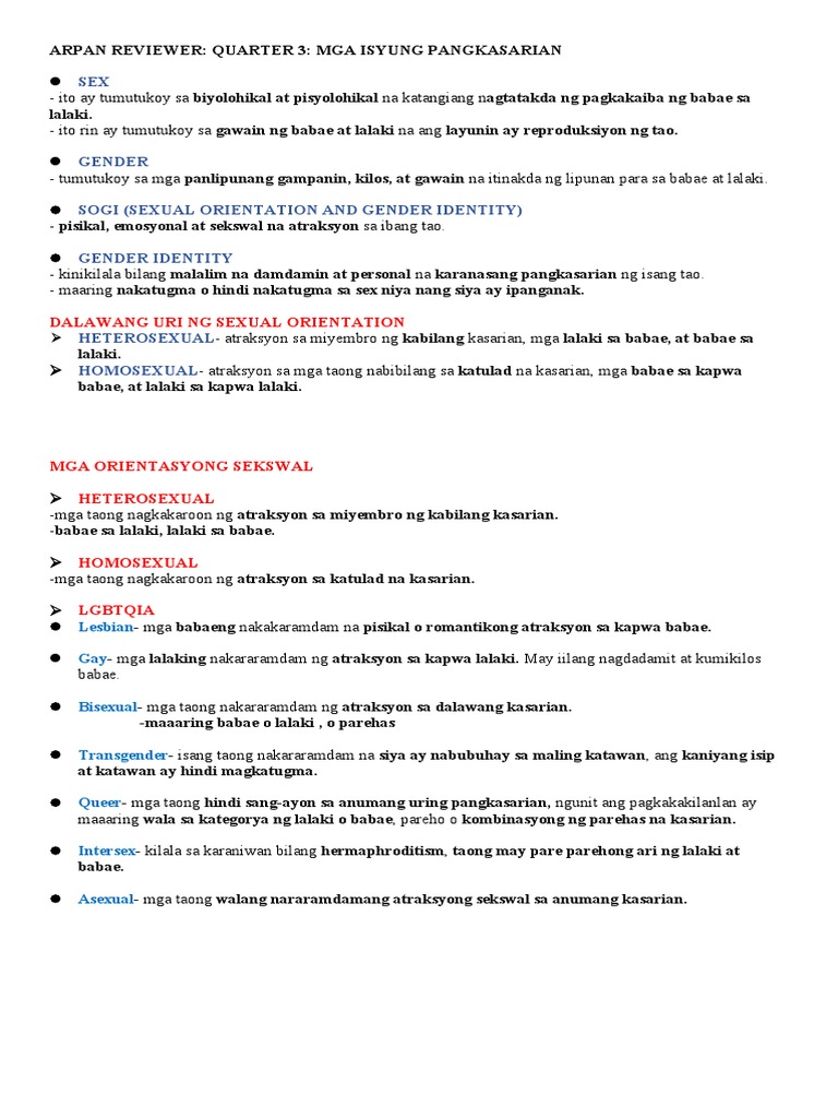 Arpan Reviewer Q3 1 | PDF