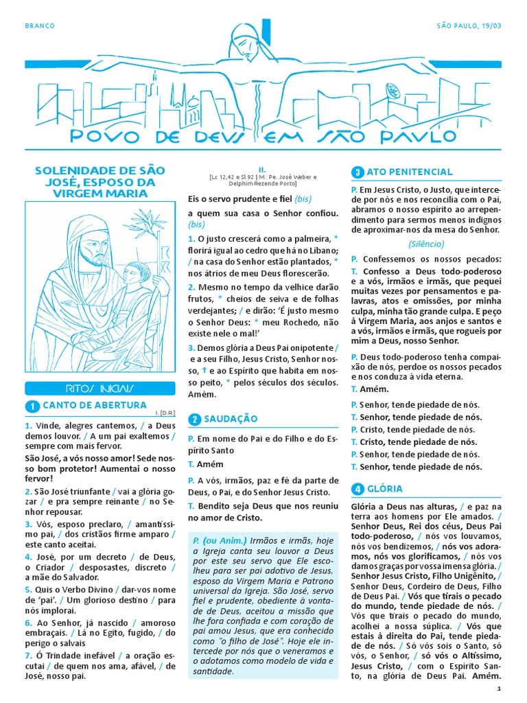 O Povo de Deus | PDF | São José | Maria, mãe de Jesus