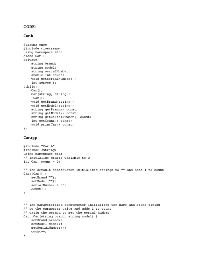 Code Lab06 Pdf Constructor Object Oriented Programming Programming 6105