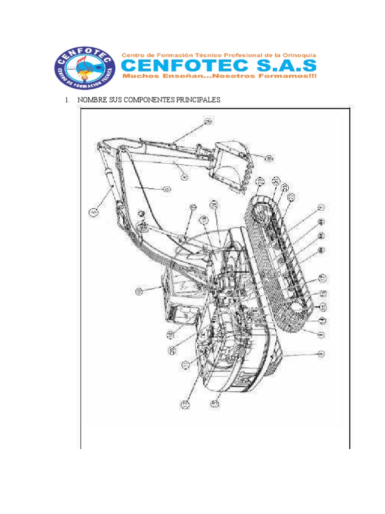 Nombre Sus Componentes Principales | PDF | Motor diesel | Motor de ...