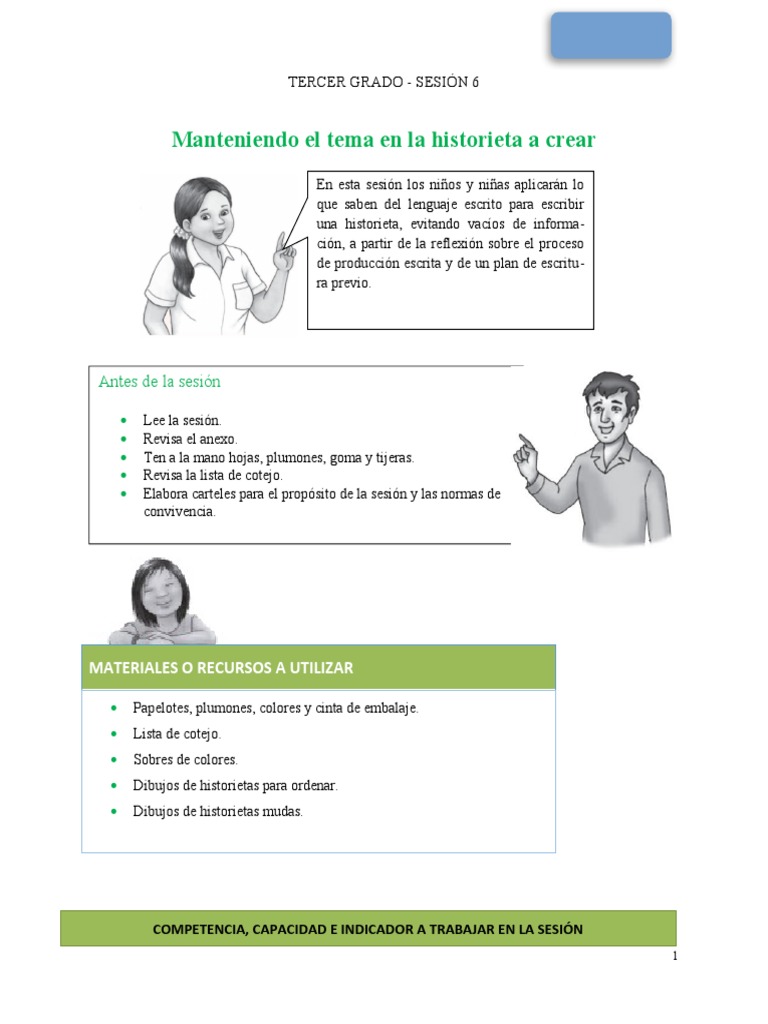 Sesíon Historieta | PDF | Cómics