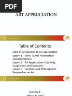 Art Appreciation Answer Sheets | PDF | Composition (Visual Arts) | Cognition