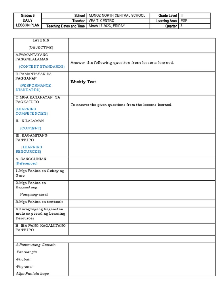 DLP ESP-3-Week-5-Day-5 | PDF
