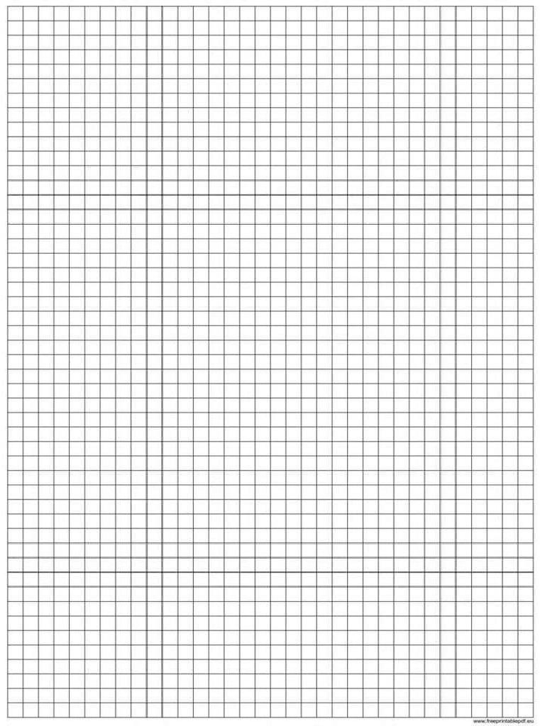 Folha Quadriculada para Imprimir 721x1024 | PDF