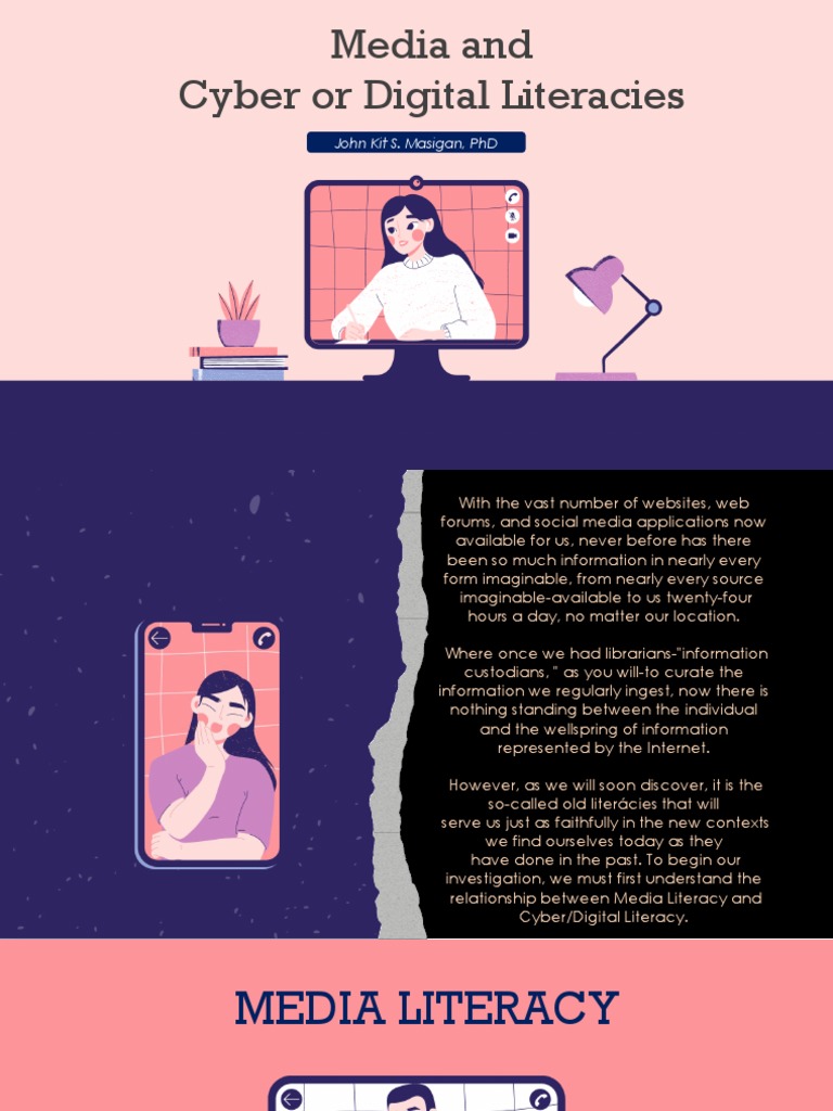 CHAPTER 5 Media and Cyber or Digital Literacies | PDF | Literacy | Media (Communication)