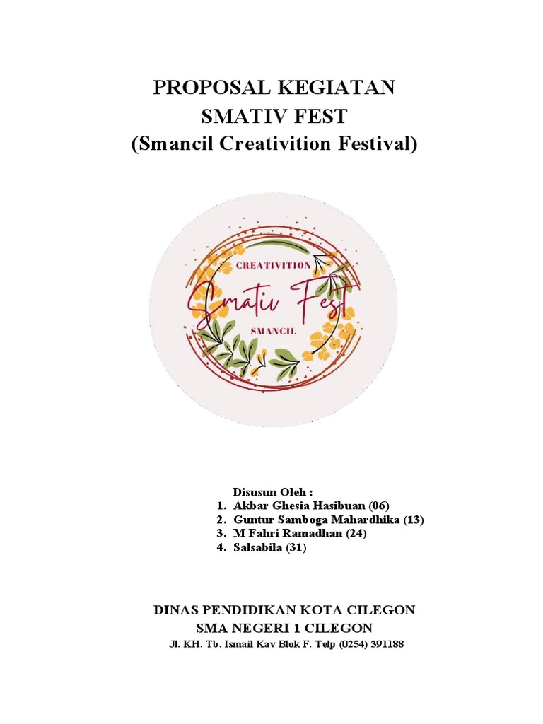 Tugas Proposal Kelompok | PDF