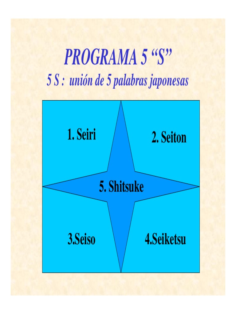 Programa 5S | PDF | Residuos