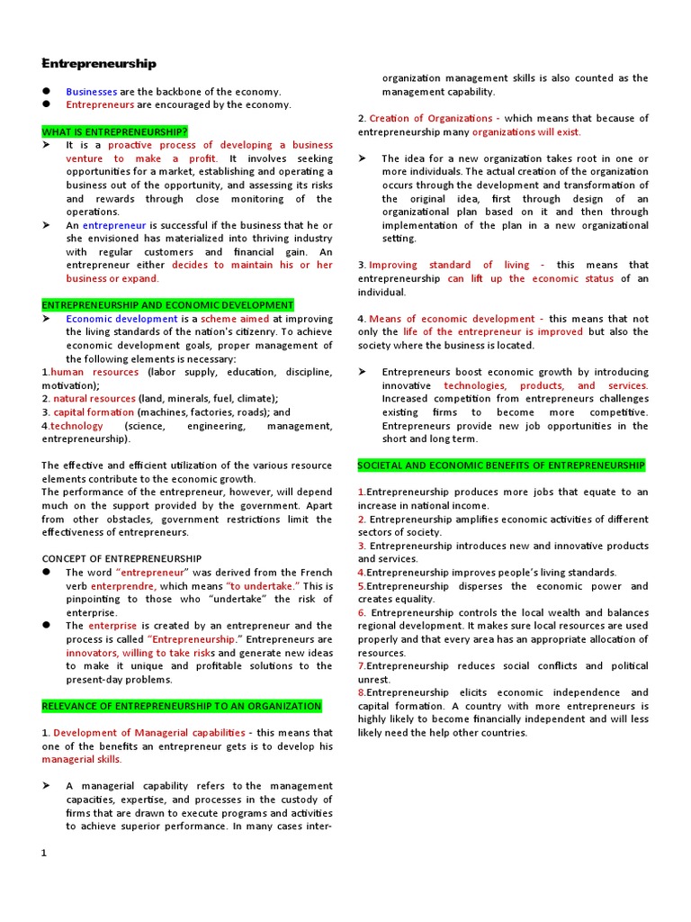 Entrep Prelim 12 | PDF | Entrepreneurship | Innovation