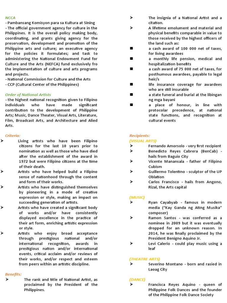 CPAR FLashcard | Download Free PDF | Philippines