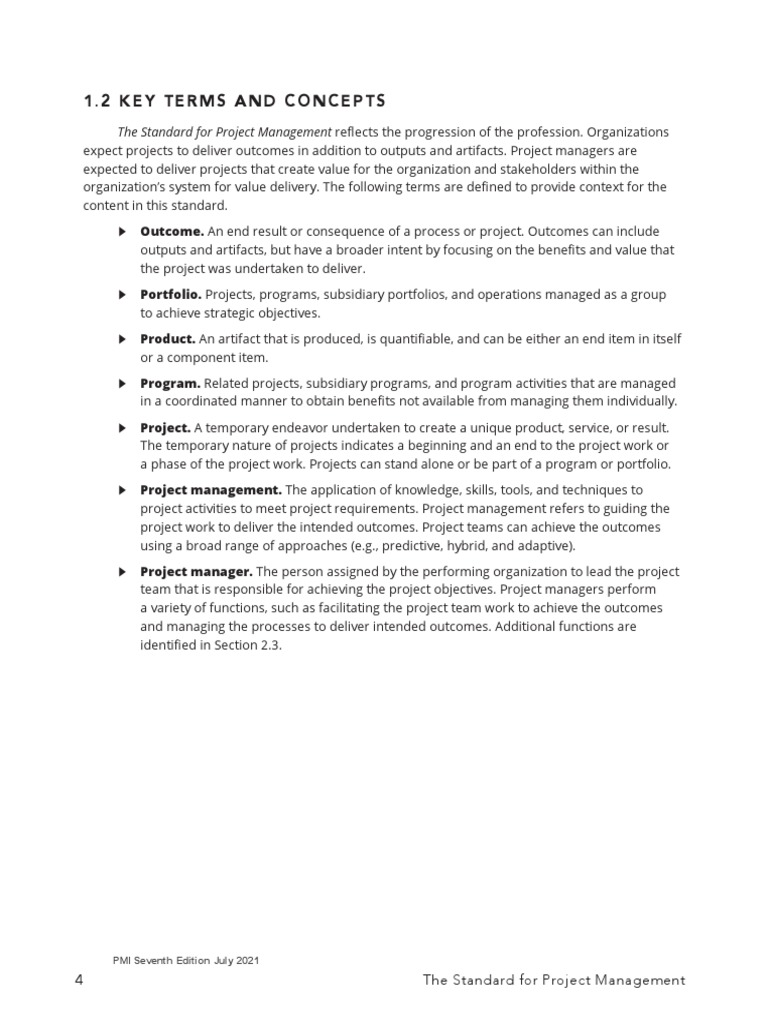 PMBOK 7th Edition Overview and Value Delivery | PDF | Project ...
