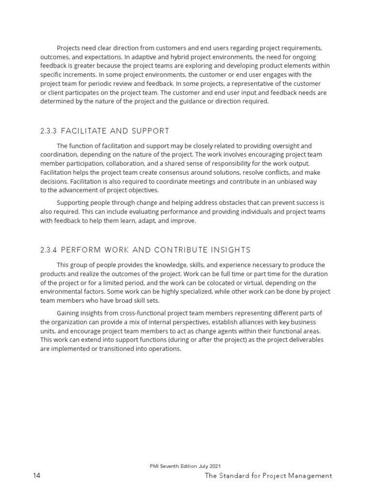 PMBOK 7th Edition Overview and Insights | PDF | Project Management ...