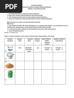 Science 10 - Chemistry Unit Test | PDF | Chemical Elements | Sulfate