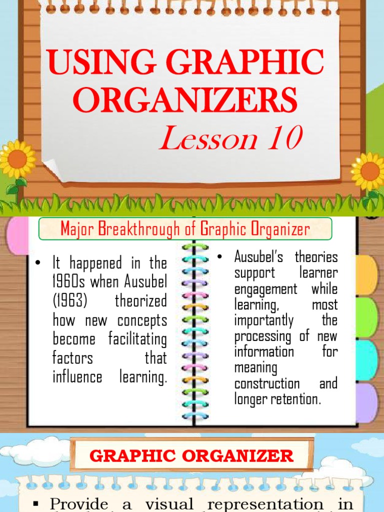 Use of Graphic Organizers | PDF | Learning | Information
