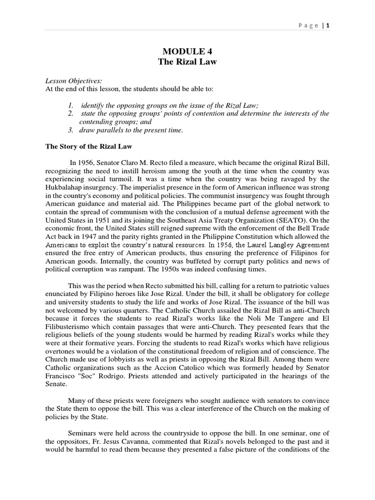 BAYHON GEM 101 Final Module in Life and Works of Rizal - FINALSpdf | PDF | Philippines