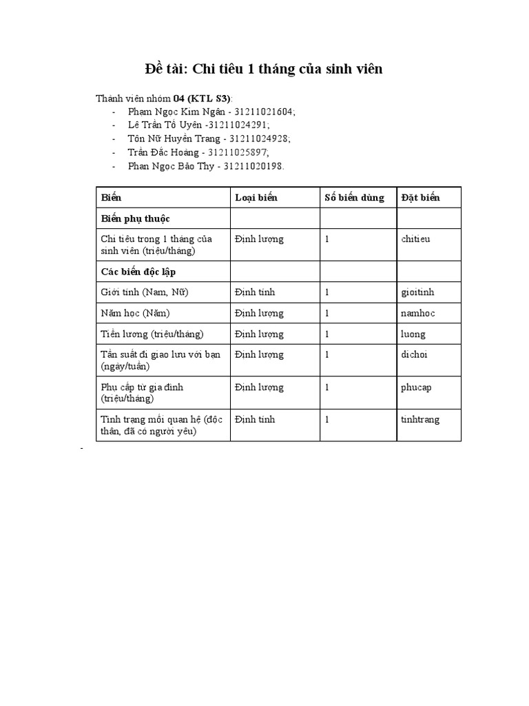 KTL S3 Nhóm 04 | PDF