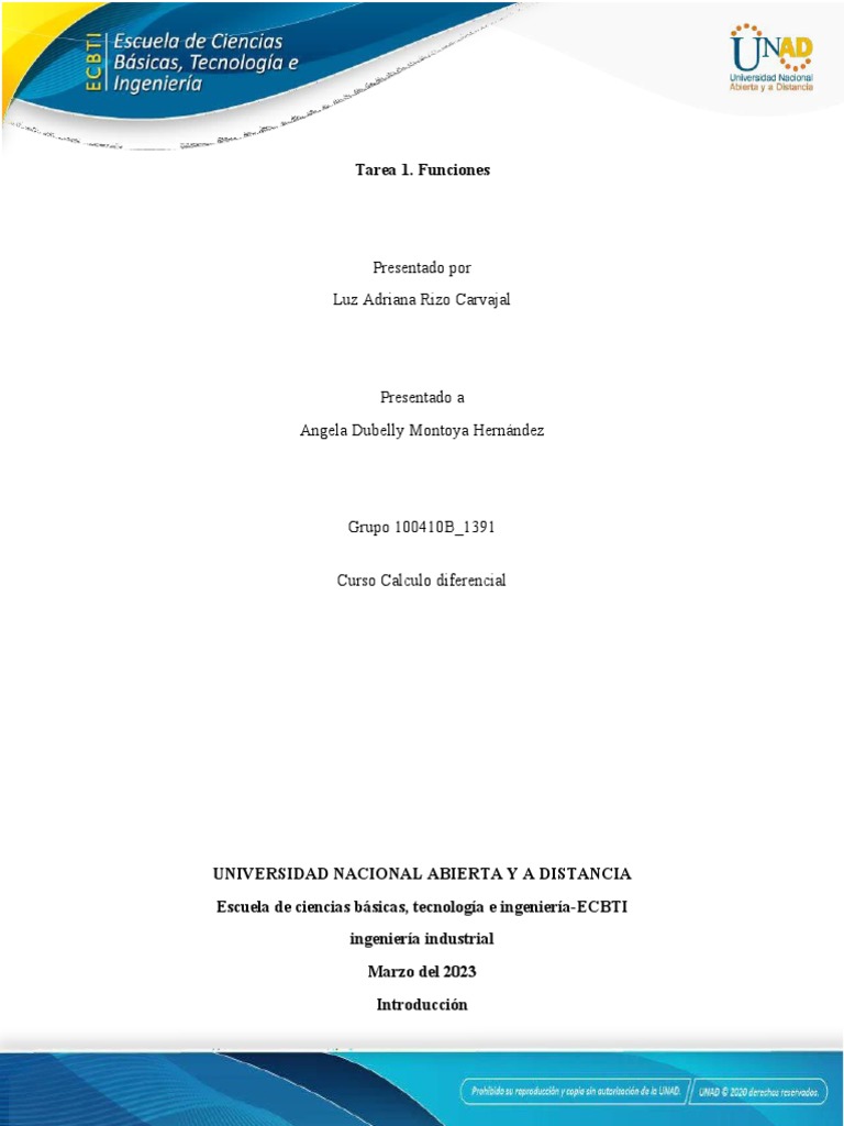 Grupo 1391 - Luz Adriana Rizo Carvajal | PDF | Logaritmo | Ecuaciones