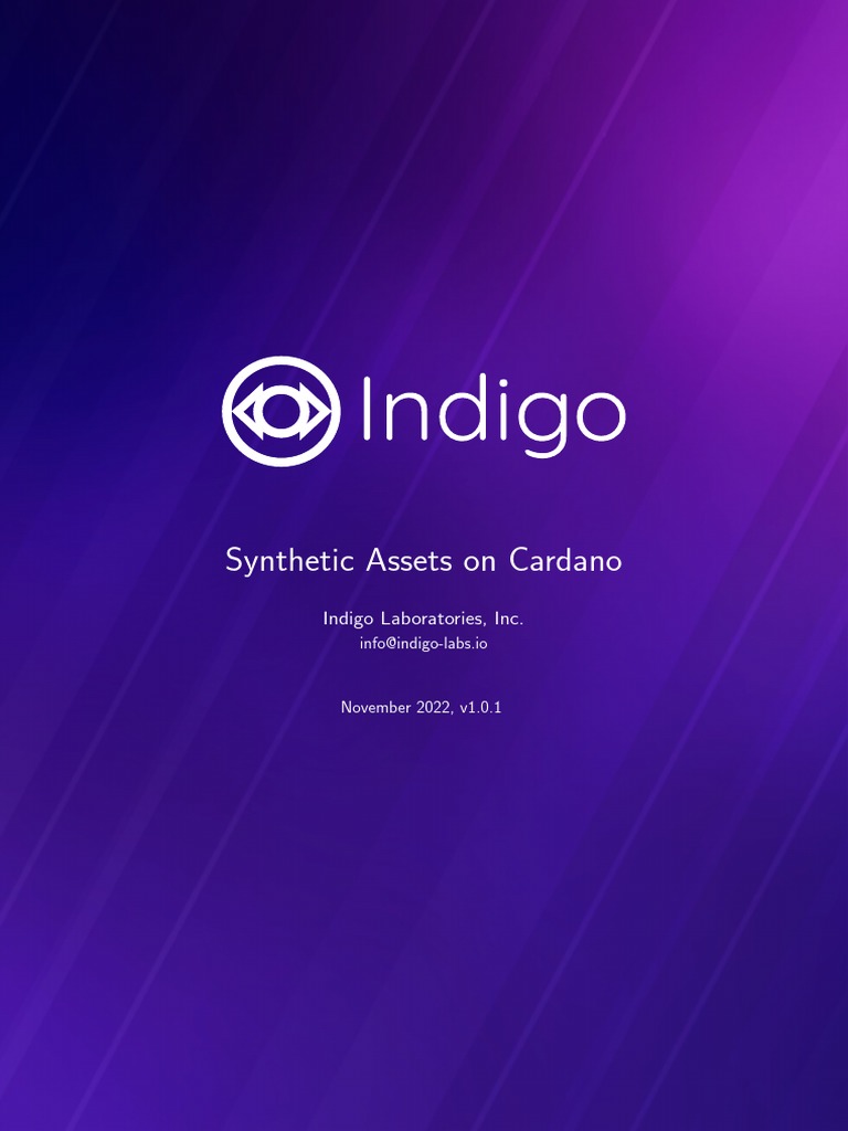 Indigo Paper | PDF | Cryptocurrency | Bitcoin