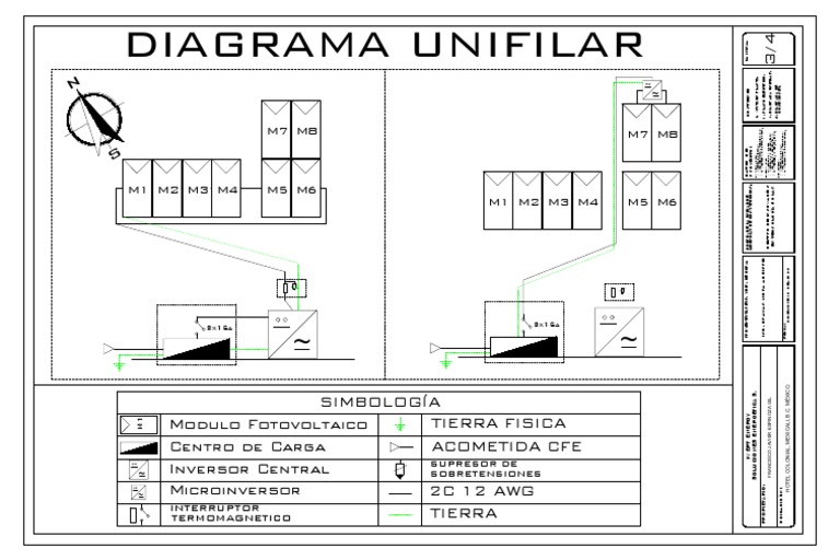 Plano Unifilar | Descargar gratis PDF | Ingeniería de Edificación ...