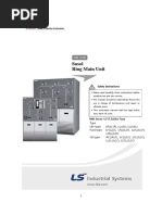 SF6 RMU - Installation & Operation | PDF | Fuse (Electrical) | Switch