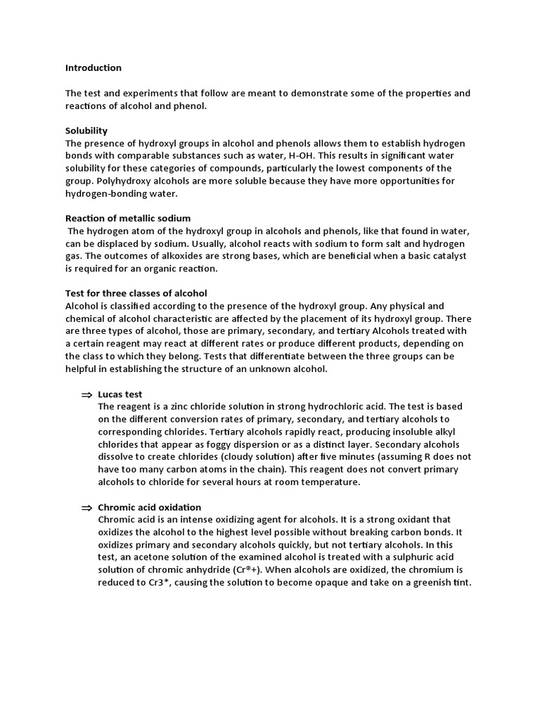 Intro Exp1 chm301 | PDF | Chemical Reactions | Solubility