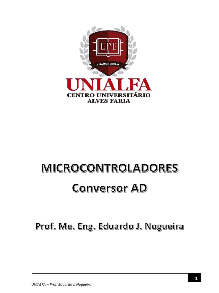 Conversor AD Interno Do PIC | PDF | Conversor de analógico para digital ...