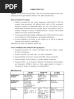 Ra 8552 | PDF | Adoption | Legal Guardian